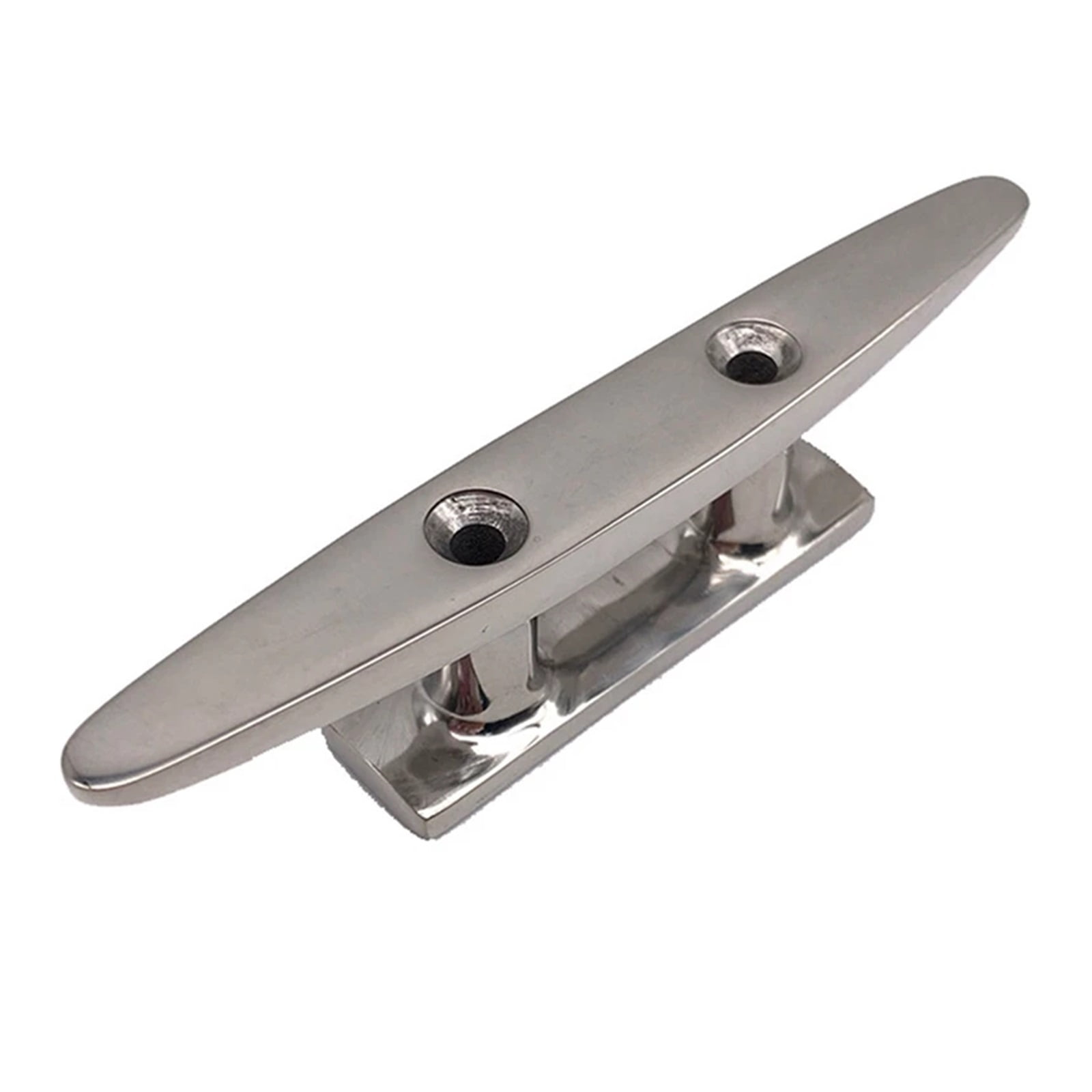 316 Stainless Steel Polished Combo Mooring Cleat 2 Hole Hardware Boat ...