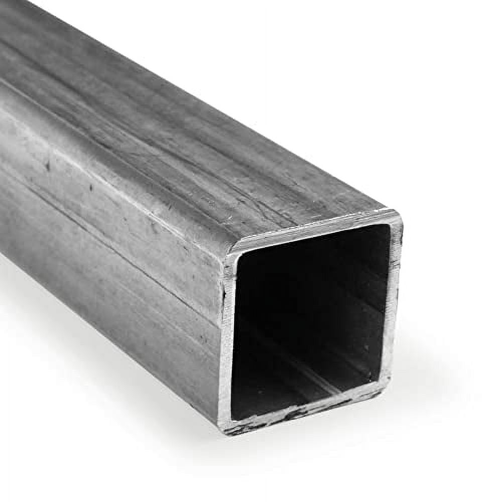 316 Stainless Steel Square Tubing, ASTM A554, 1" Height, 0.12" Wall, 36 ...
