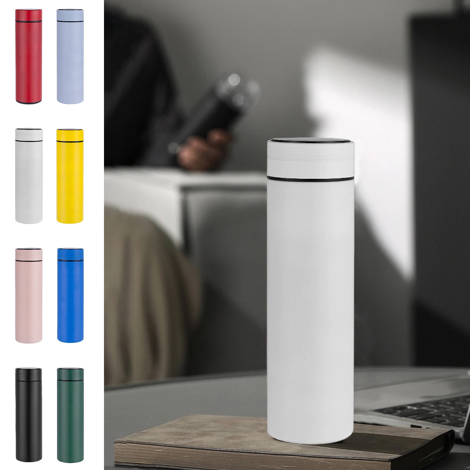 316 Stainless Steel Thermo Cup with Smart Temperature Display Lid ...