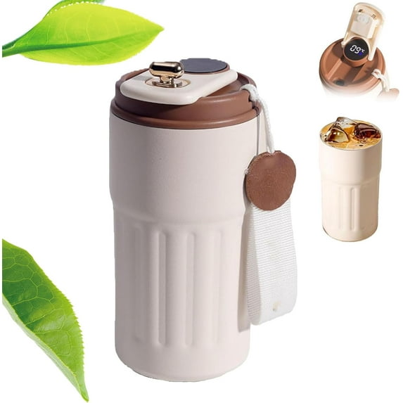 316 Stainless Steel Travel Mug with Smart Temperature Display ...