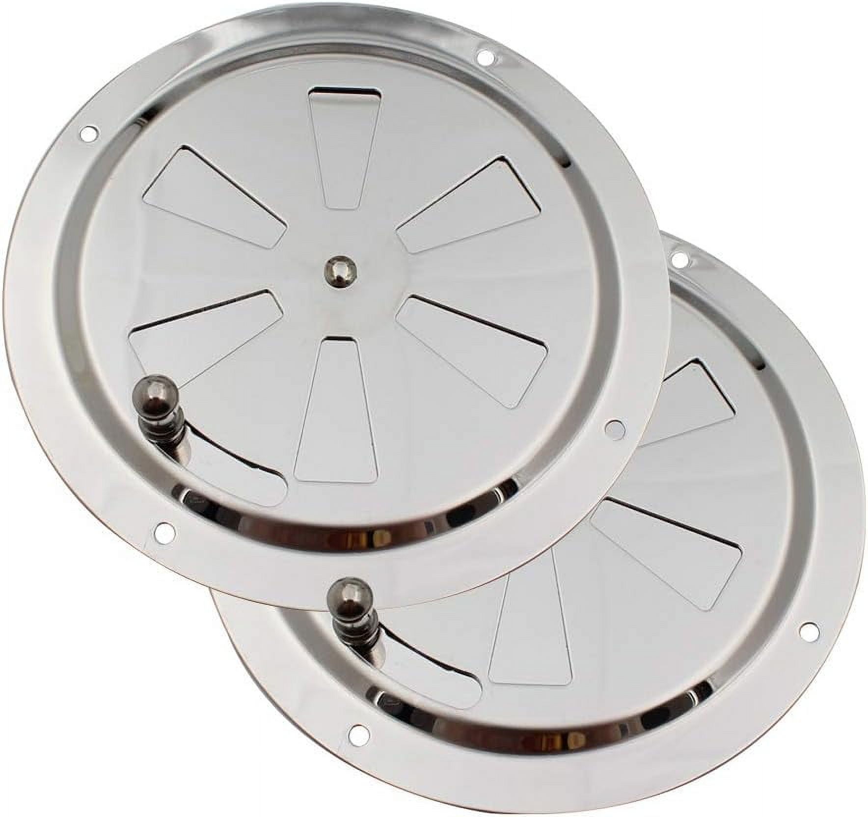 316 Stainless Steel Ventilation Plate With Side Knob, Mirror Finish And ...