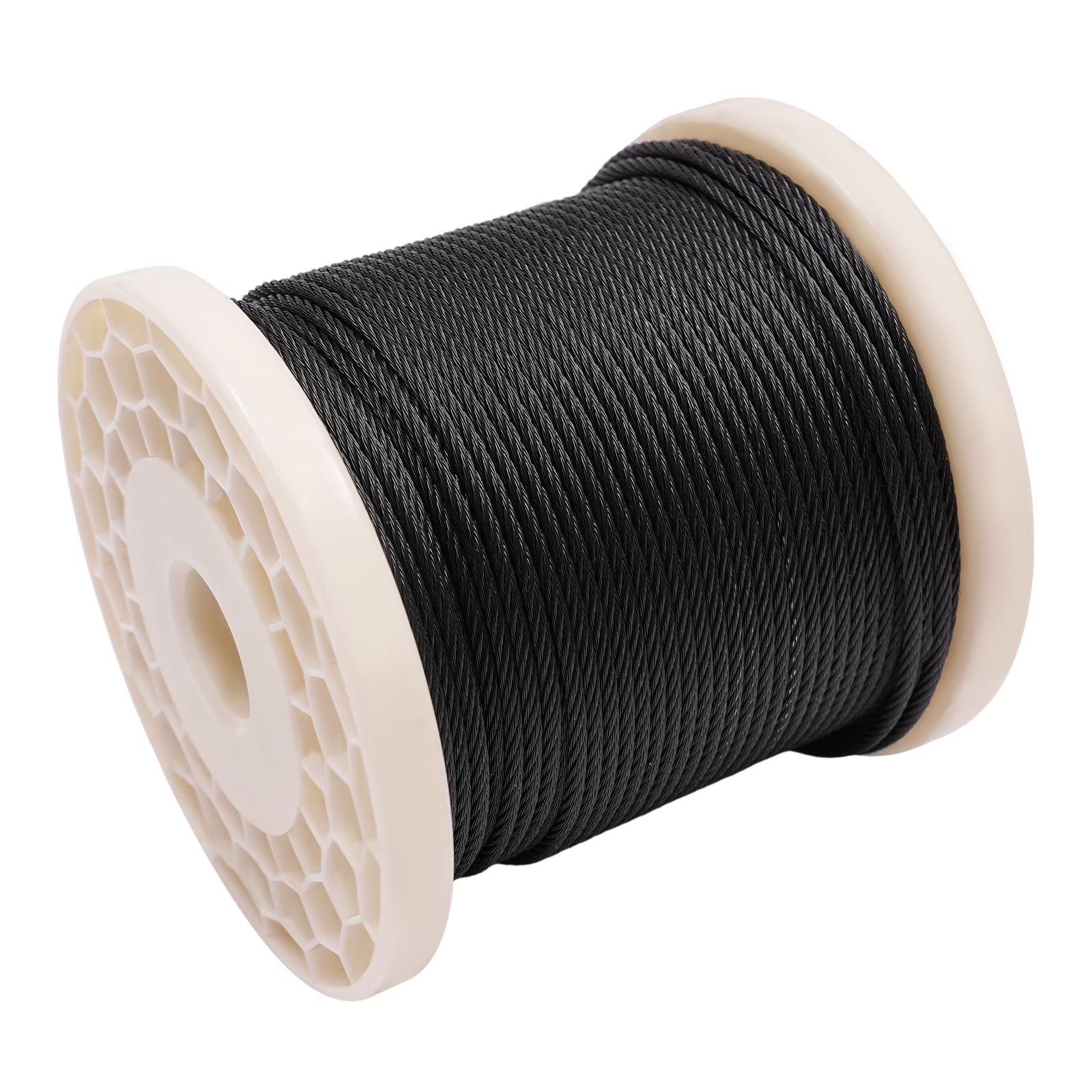 316 Stainless Steel Wire Rope, 220ft Long, 7x7 Strand Structure ...