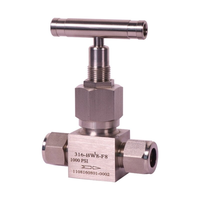 316 stainless steel ferrule neddle valve BSP Bellows Sealed Valve high ...