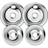 316048413 and 316048414 Stove Burner Drip Pan Set Replacement ...