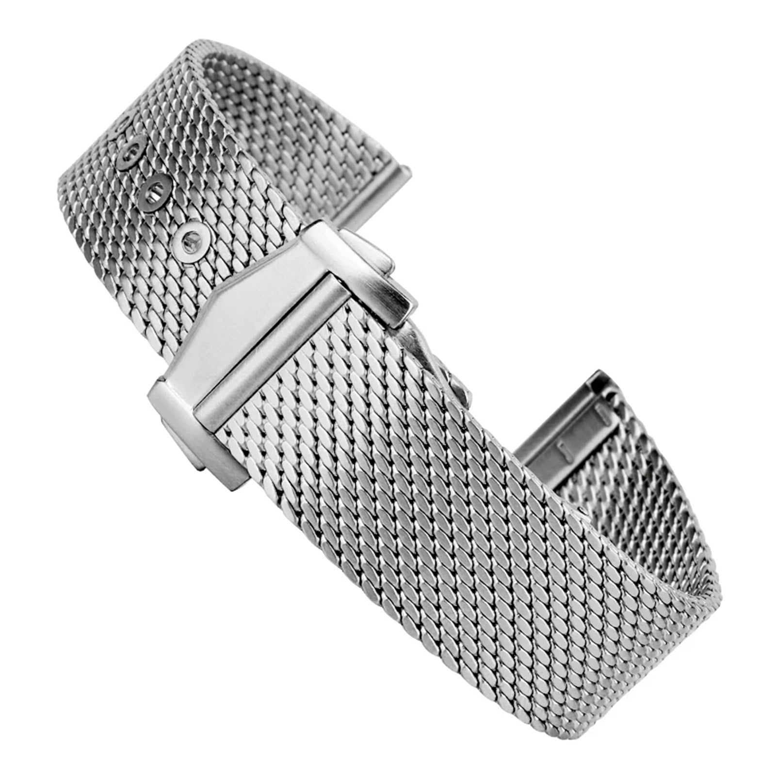 316L Stainless Steel Mesh Bracelet Watch Band Fit For Steel Fit For Sea ...