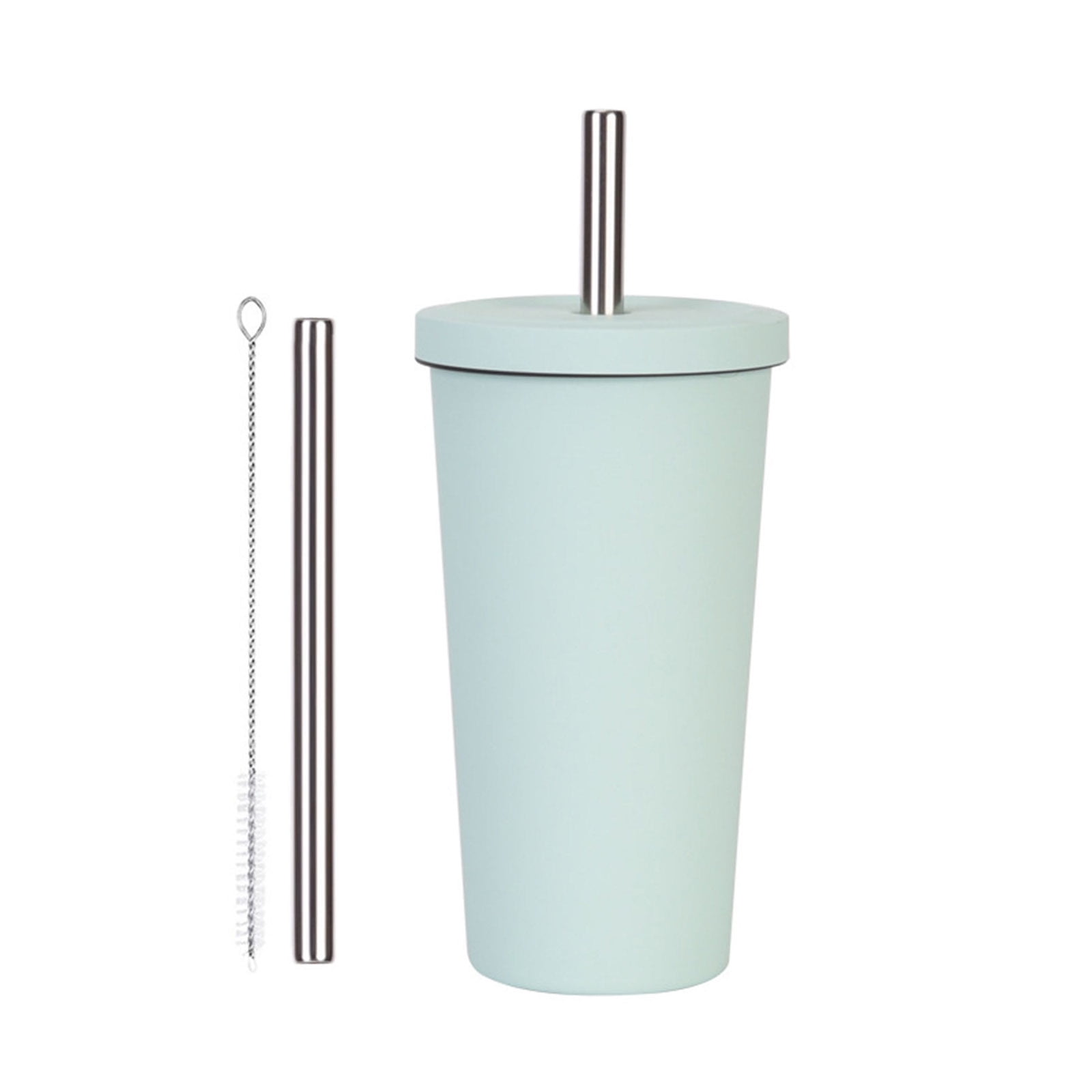316L Stainless Steel Vacuum Insulated Tumblers With Leak Proof Straw ...