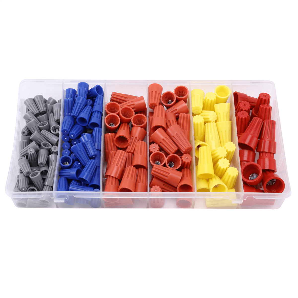 316Pcs 5 Colors Electrical Wire Connector Twist-on Screw Terminal ...