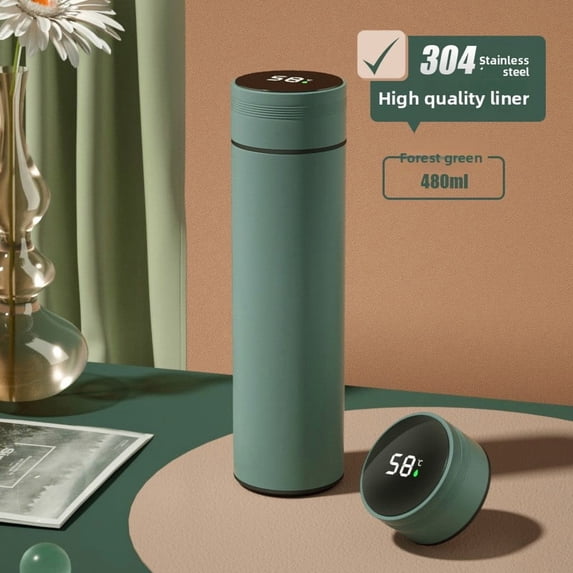 316Stainless Steel Smart Thermos MugLEDTemperature Display Touch ...