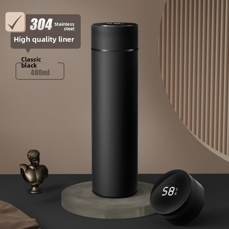 316Stainless Steel Smart Thermos MugLEDTemperature Display Touch ...