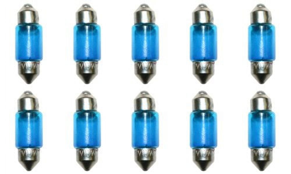#3175B BLUE MINIATURE BULB FESTOON SV8.5MM BASE - Walmart.com