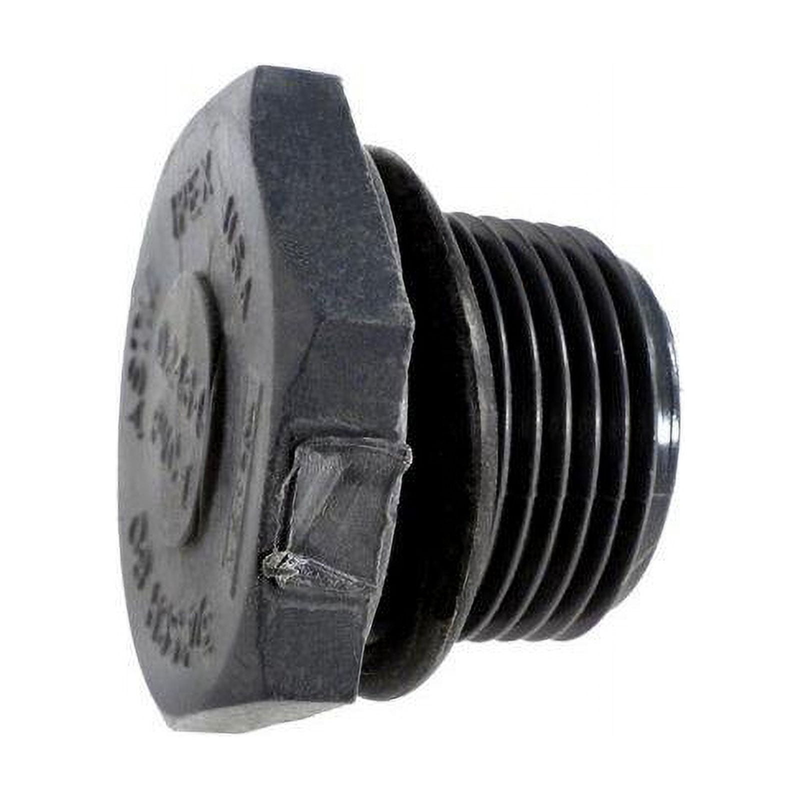 31807 PVC Pressure Pipe Plug, White PVC, 3/4-In. - Quantity 10 ...