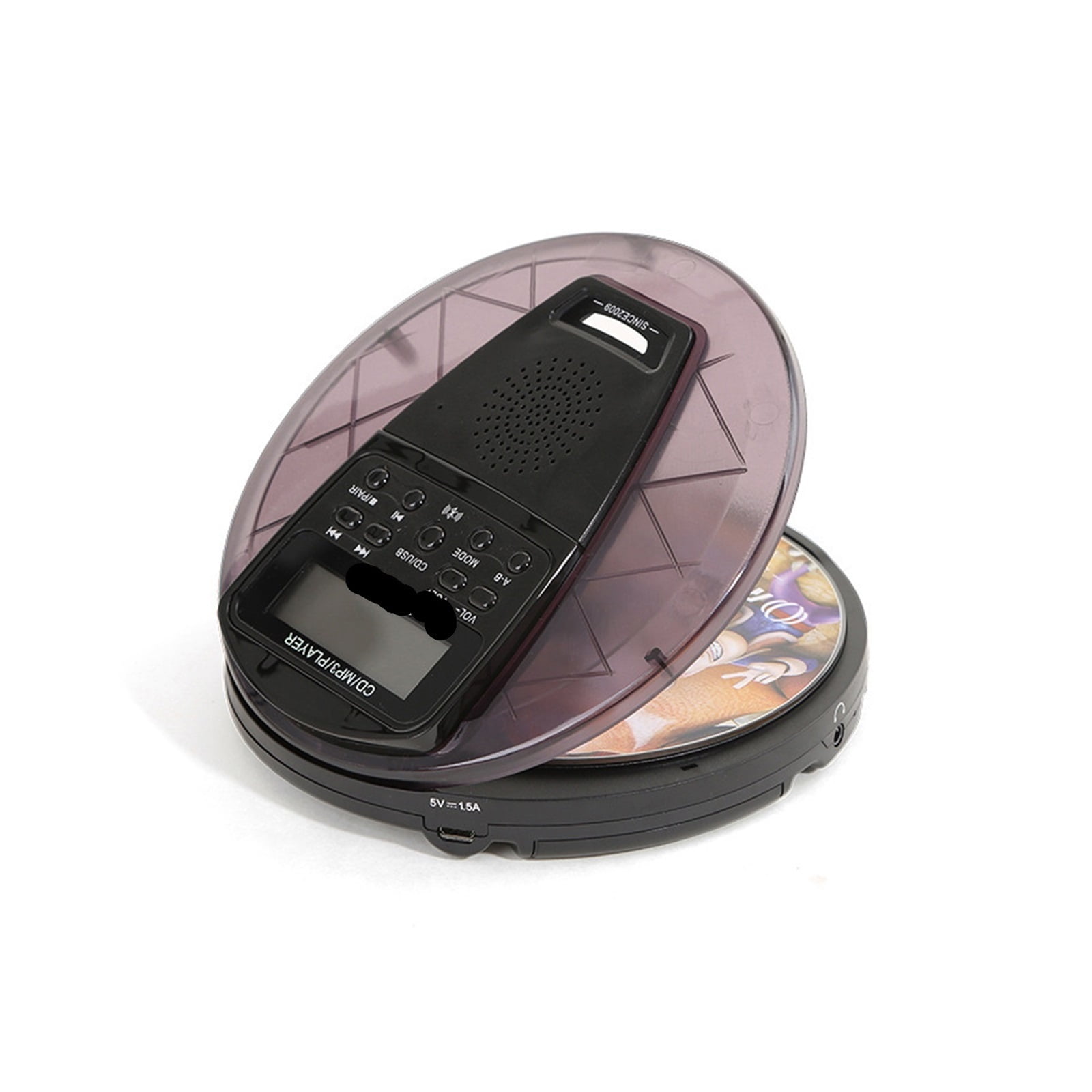 319 Portable CD Player Bluetooth Transmitter with USB Disc Support ...