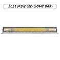 31Inch LED Work Light Bar Quad/Tri Row Spot Flood Combo Driving OffRoad ...