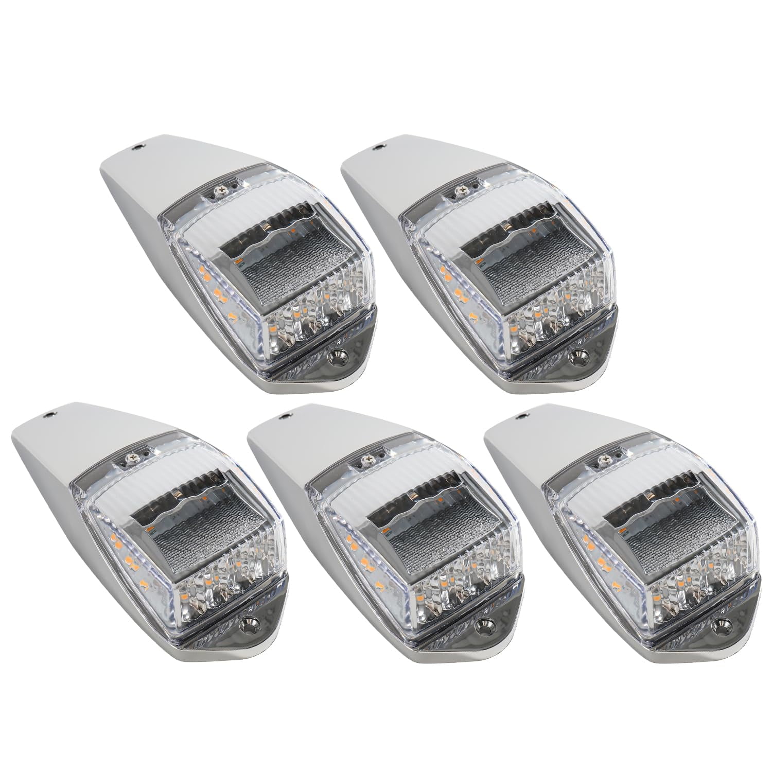 31Led Truck Cab Lights IFF17 Amber Cab Marker Top Roof Running Lights ...