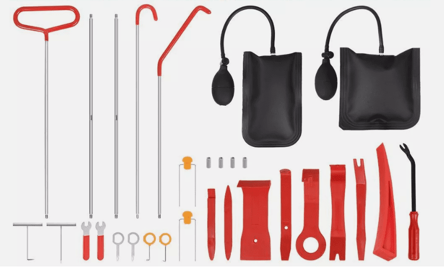 31PCS Professional Car Door Window Emergency Out Auto Open Tool Kit ...