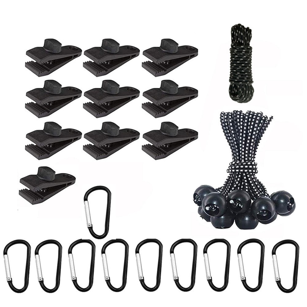 31PCS pool cover fixing kit suitable for pool cover tent and sunshade ...