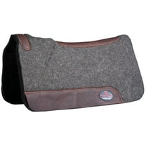 Free Shipping! Western Wool Felt Horse Saddle Pad W/ Cheetah Print Hair ...