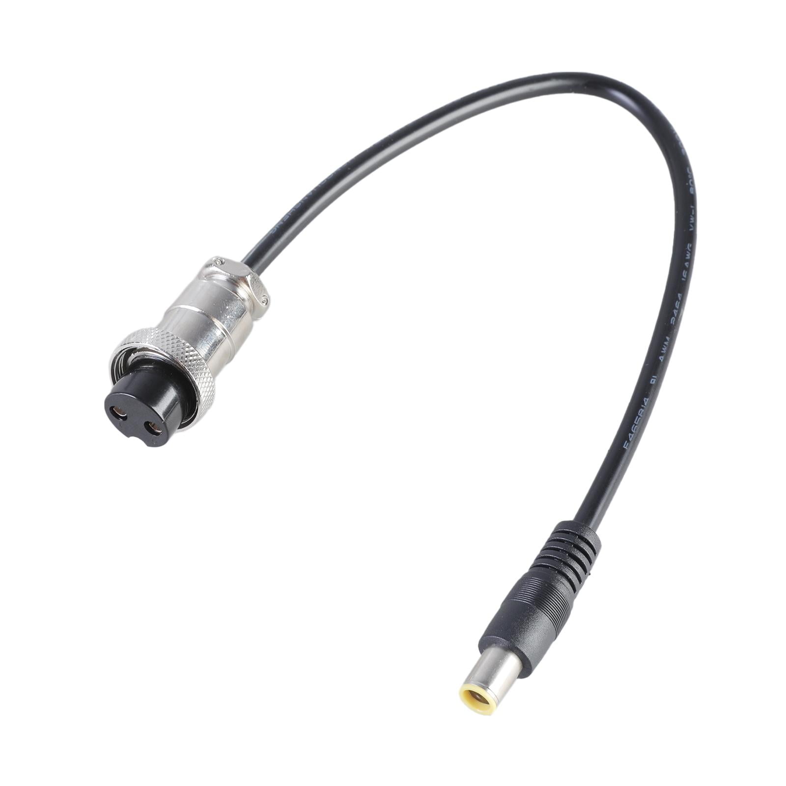 31cm Aviation Power Cable DC7909 Male to GX20 2pin Female Adapter Cord ...