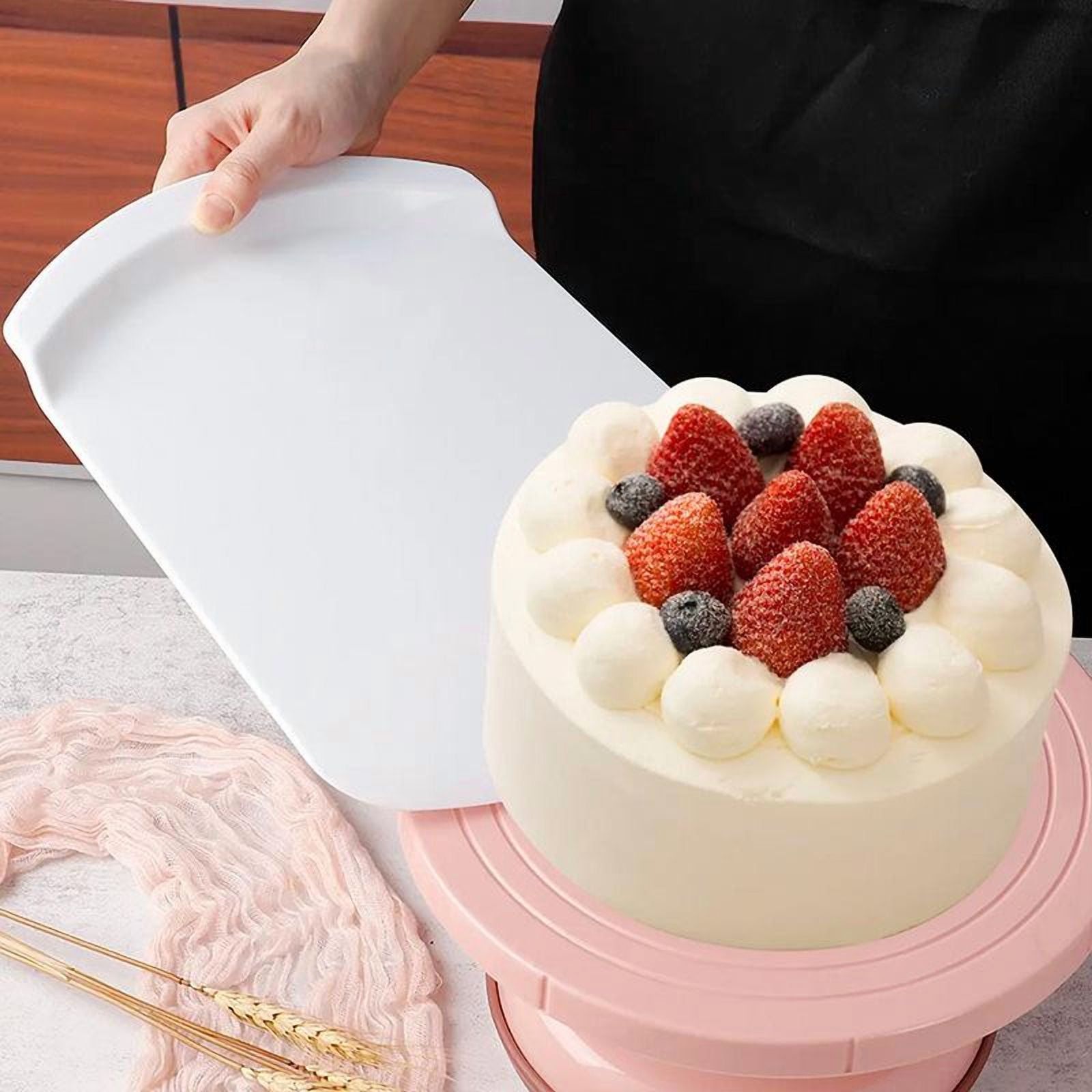 31cm Large Cake Lifter Spatula Plastic Pizza Lifter Square Round Cake ...