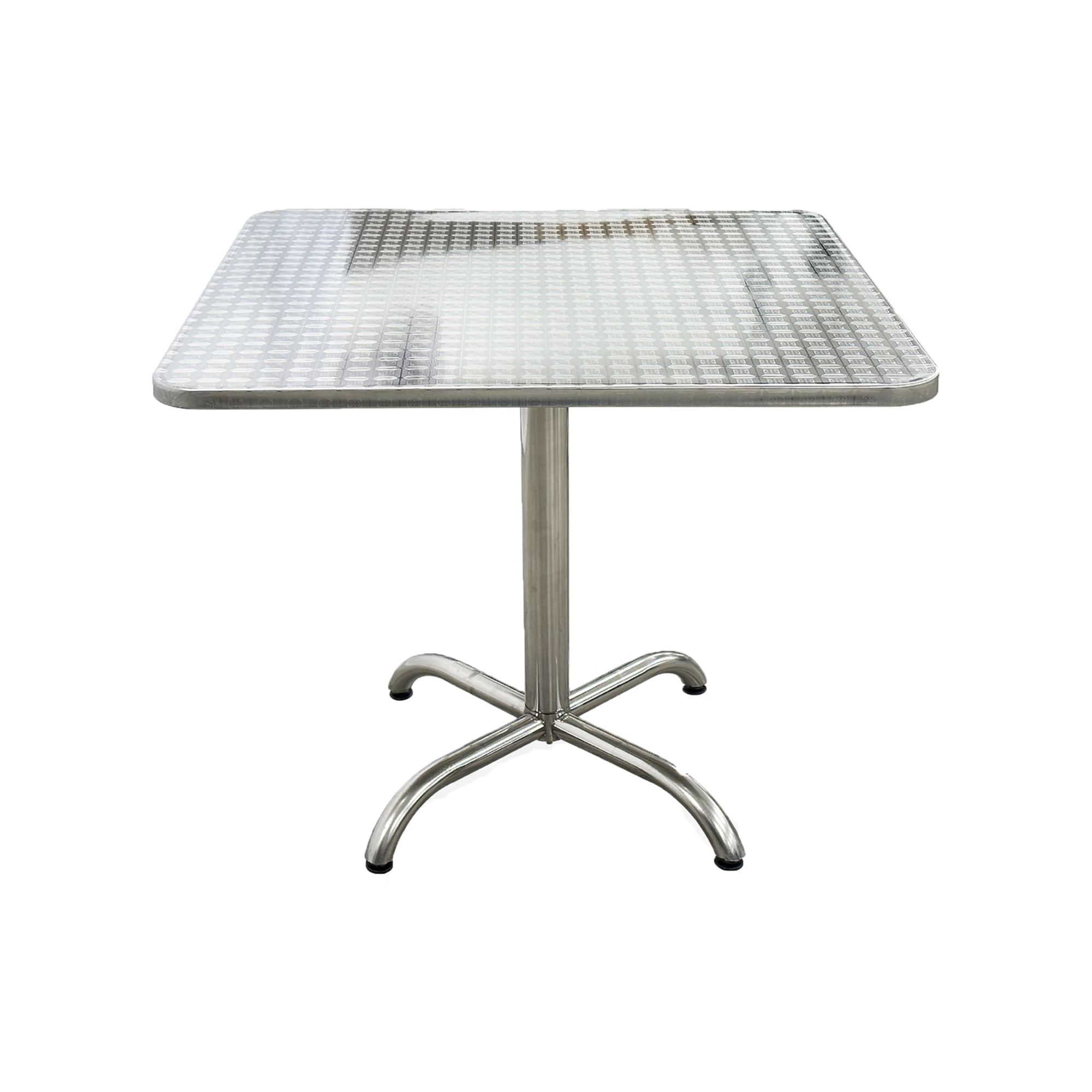 31in. Restaurant Table, Stainless Steel Outdoor Table - Walmart.com