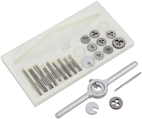 31pc Mini HSS Tap and Die set (metric) Model Making/Watchmaker 1mm-2 ...
