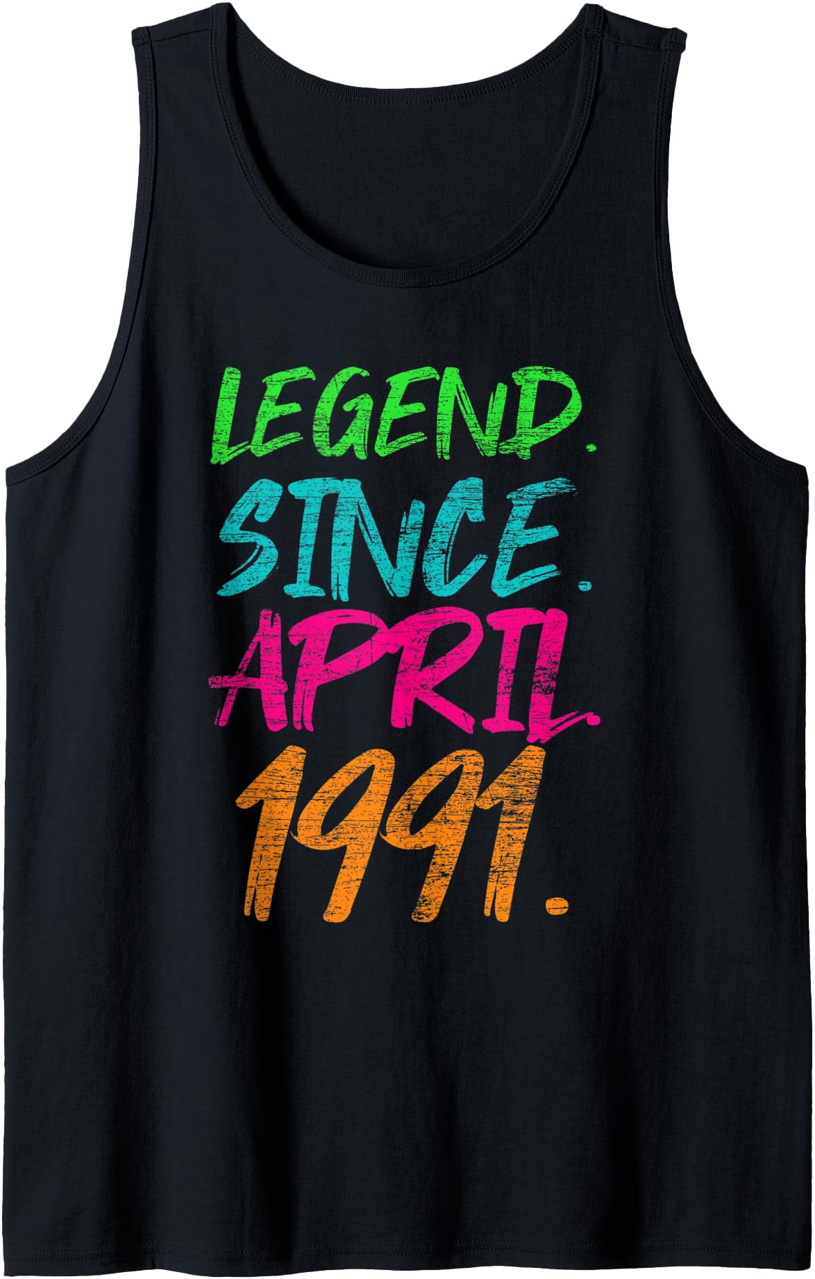 31st Birthday Gifts - Legend Since April 1991 Tank Top - Walmart.com