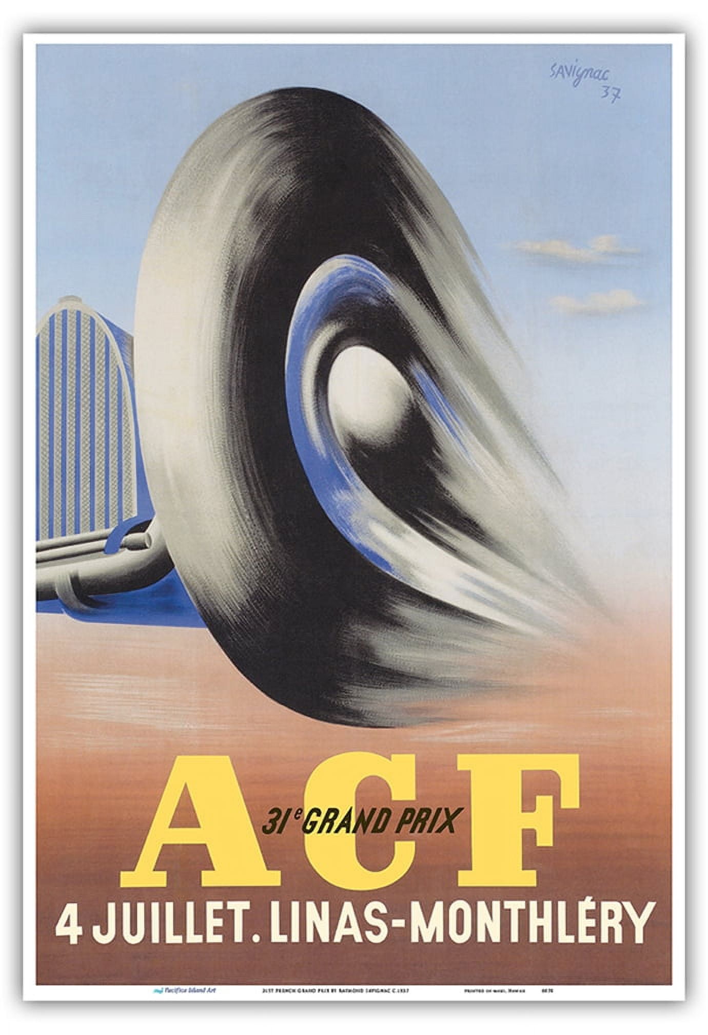 31st French Grand Prix - Linas-Montlhéry France - Vintage Car Racing ...