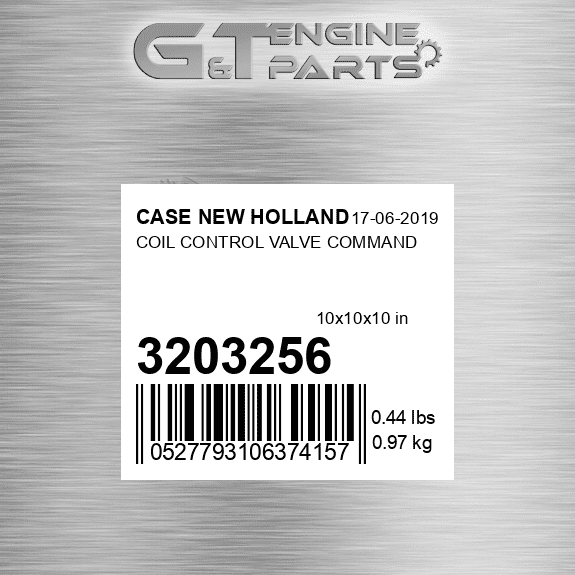 32.03256 COIL CONTROL VALVE COMMAND fits CASE NEW HOLLAND (New OEM ...