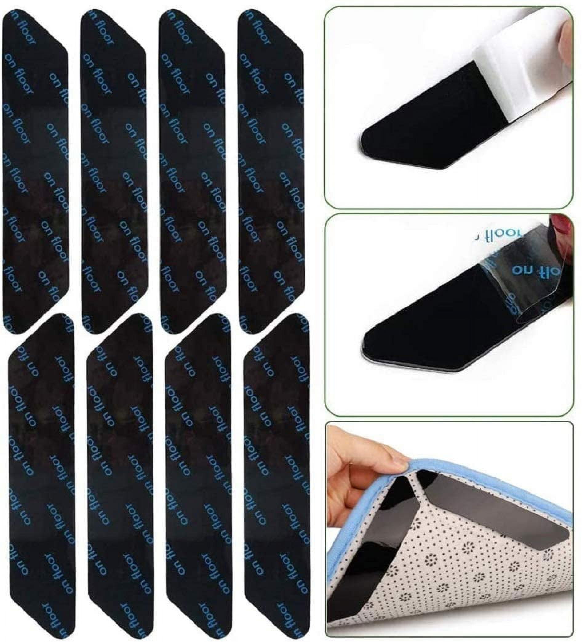 32/16/8 Pcs Rug Gripper for Carpets Wooden Floors Tiled Floors Anti ...