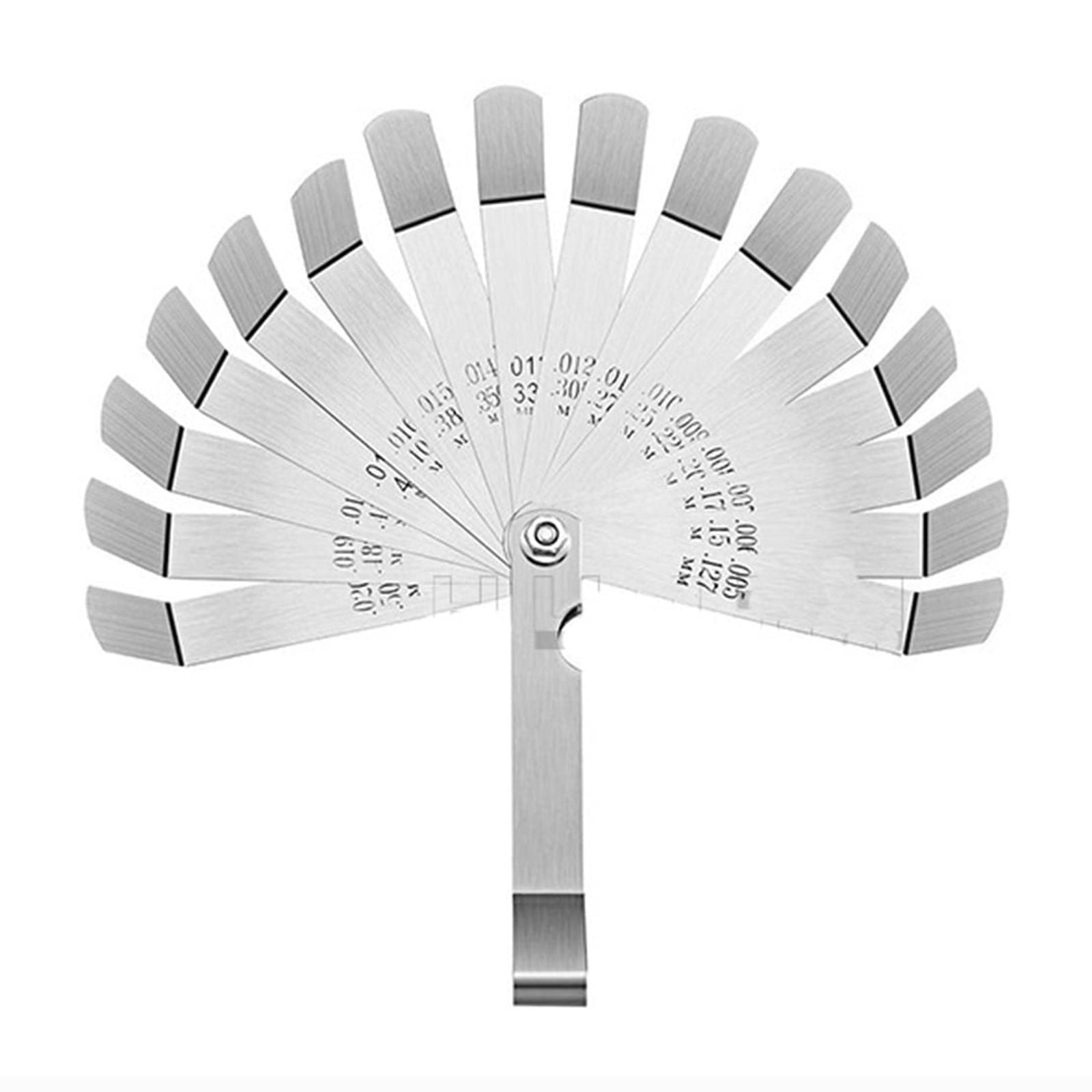 32/20/16pcs In1 Feeler Gauge Stainless Steel Gap Gauge Foldable Feeler ...