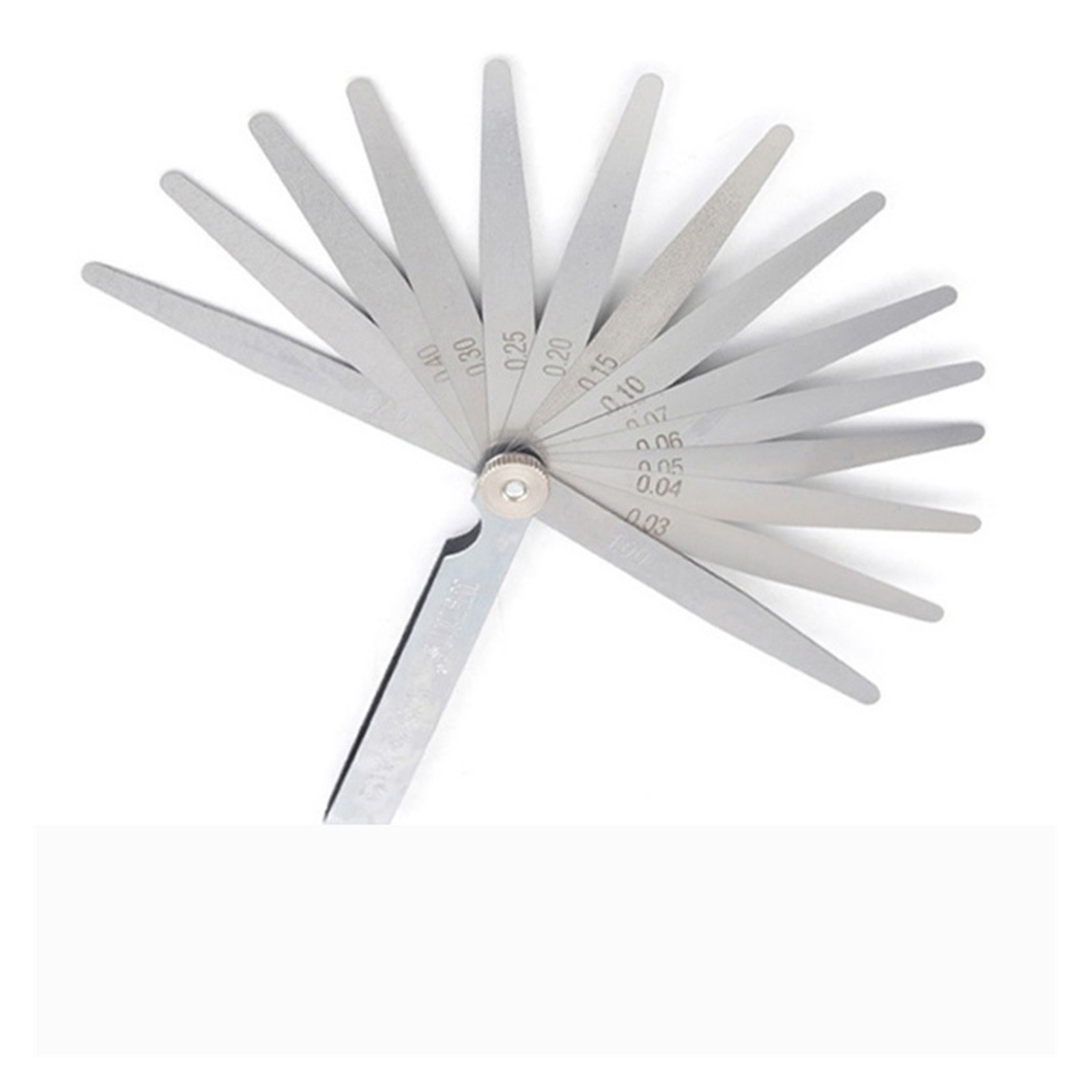 32/20/16pcs In1 Feeler Gauge Stainless Steel Gap Gauge Foldable Feeler ...