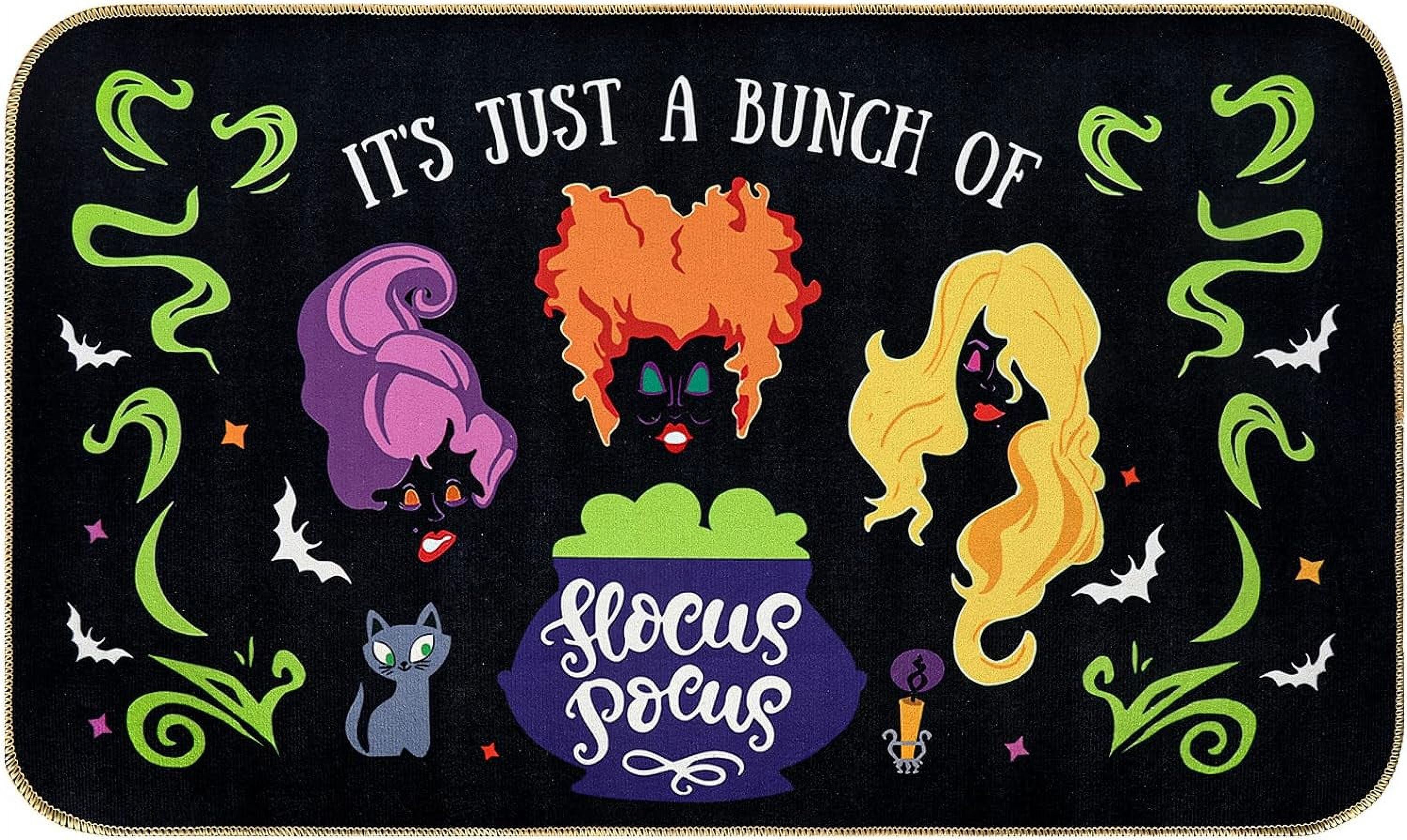 32*20inches Halloween Doormat Sanderson Sisters Hocus Pocus Door Mat ...