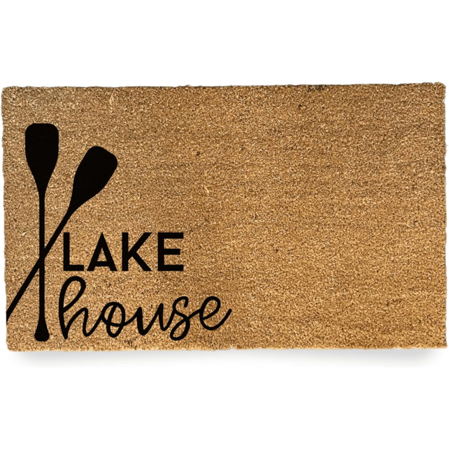 32*20inches Lake House Doormat, , Heavy Duty Natural Fibers, UV and ...