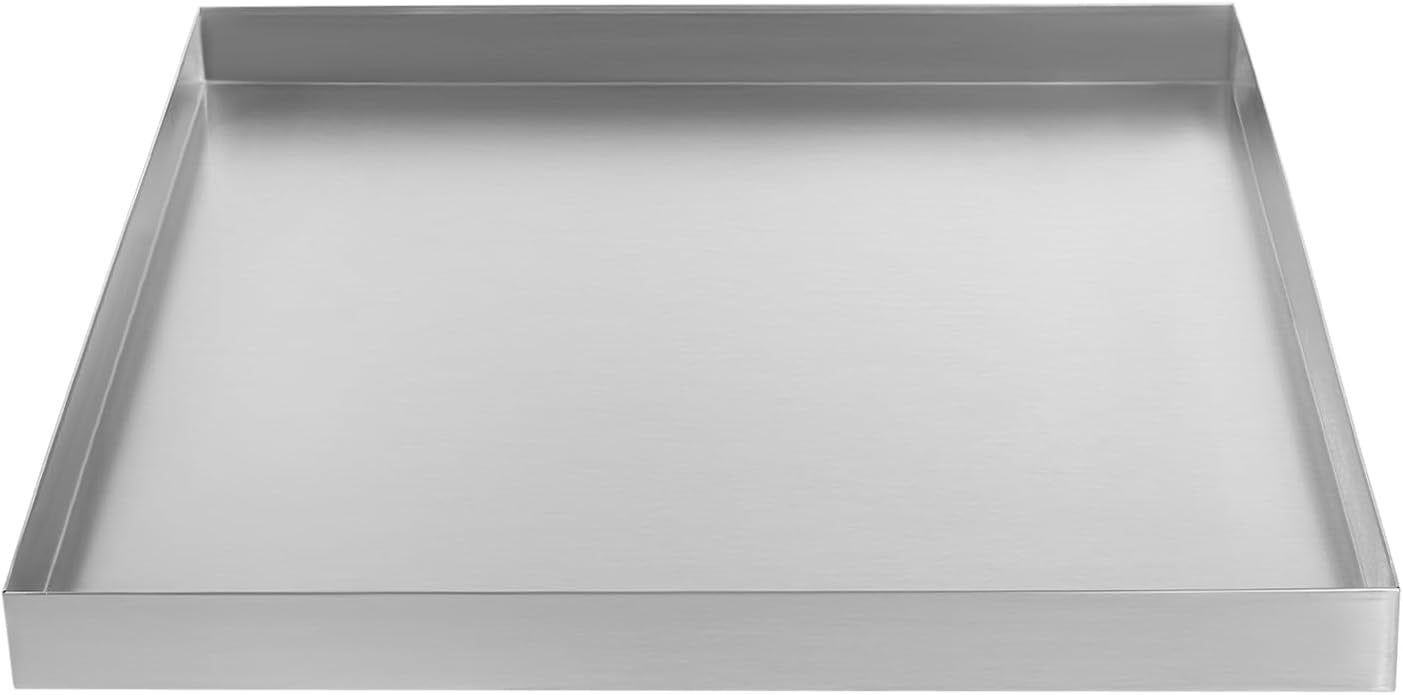 32*30*2.5 In Washing Machine Pan, Silver Heavy Duty Washer Machine ...