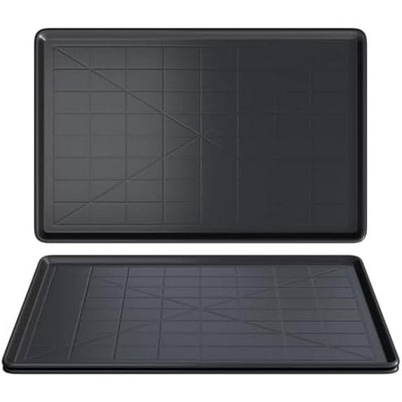 32" 2PC Dog Crate Tray Replacement fit for Metal Dog Crate Dog Cage ...