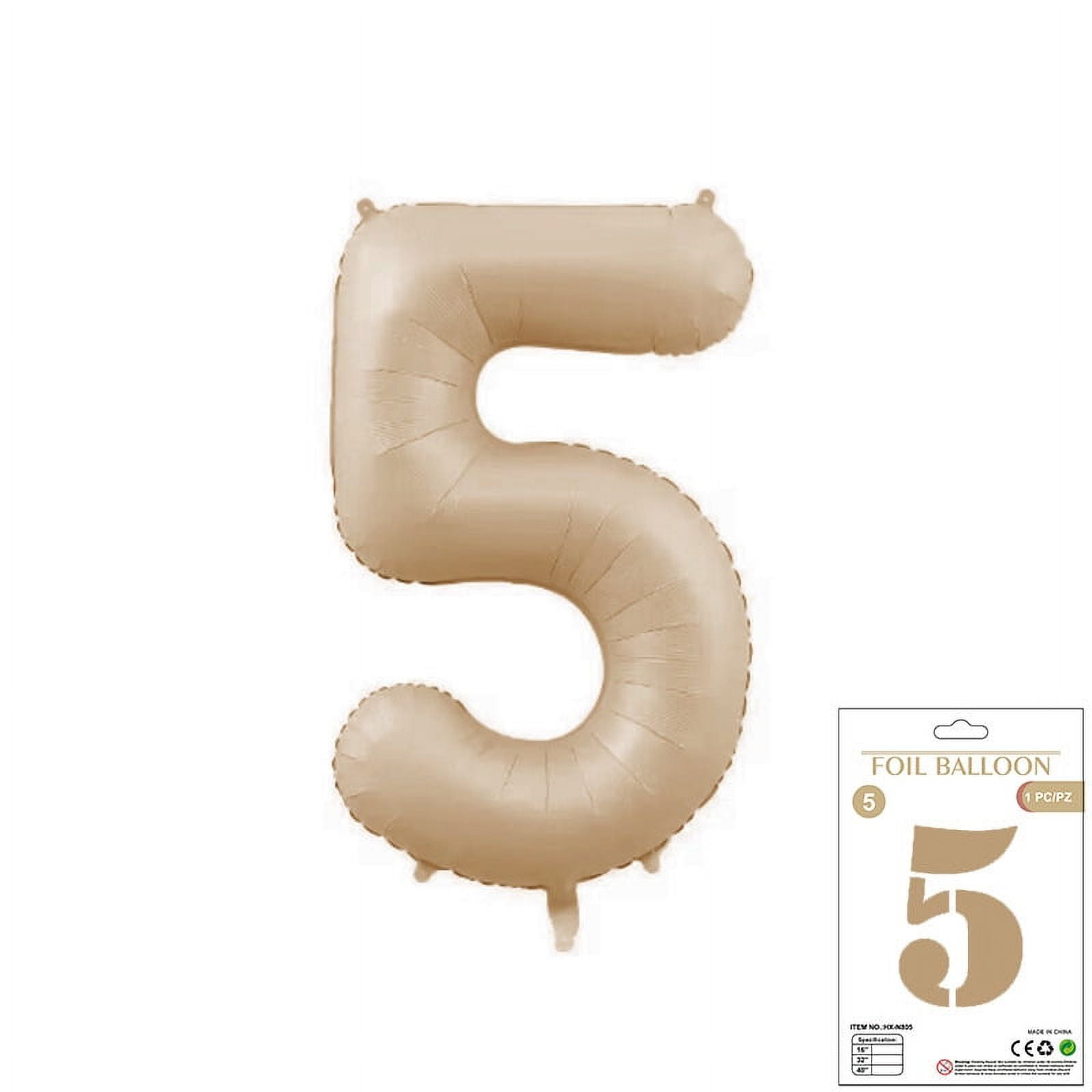 32/40 inch US cream digital aluminum balloon caramel suitable Love ...