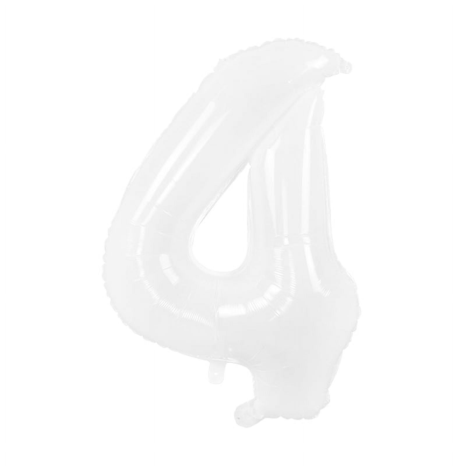 32/40Inch Cream Color Number Balloons 1-9 Large Digital Foil Helium ...