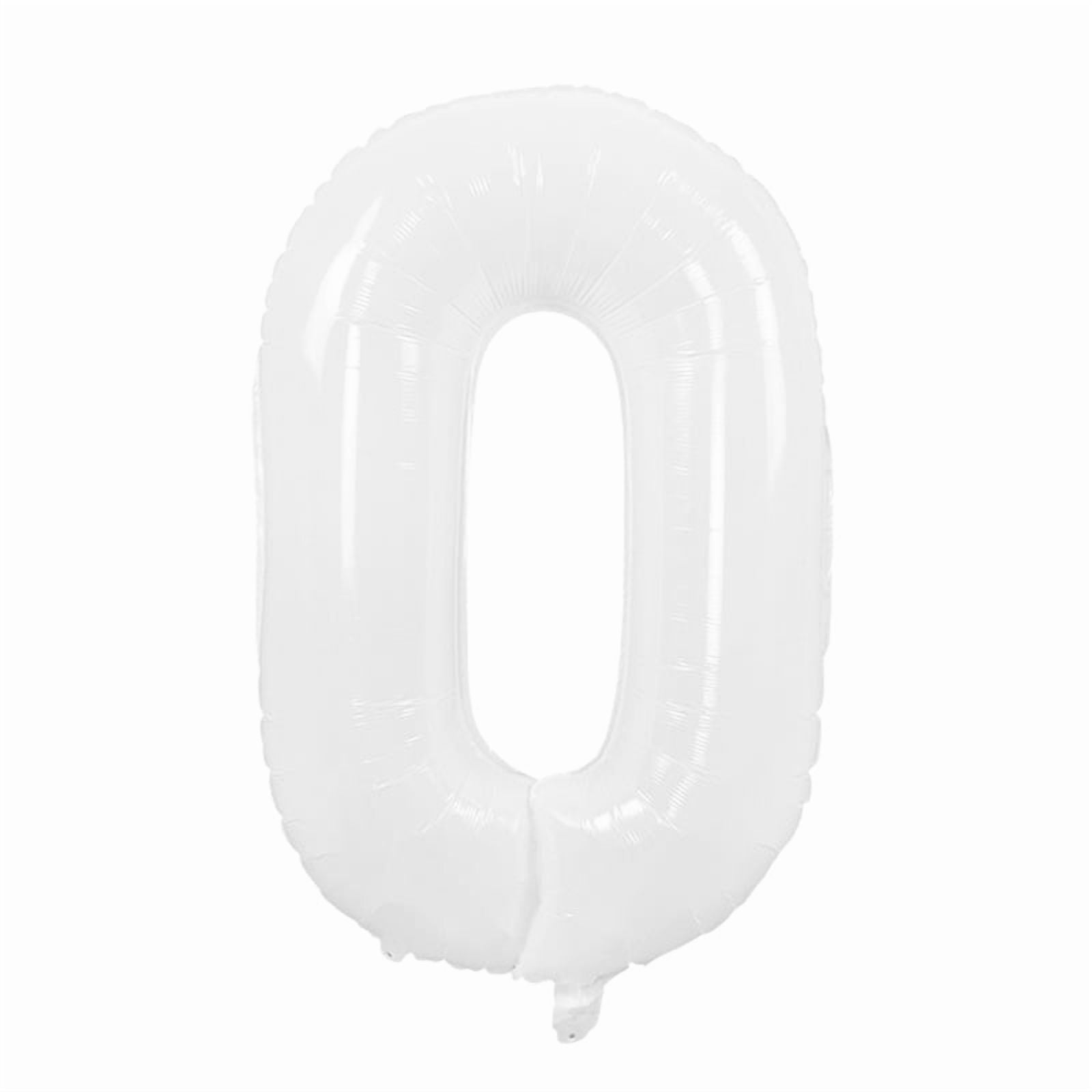 32/40Inch Cream Color Number Balloons 1-9 Large Digital Foil Helium ...