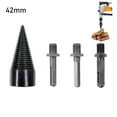 32/42mm Firewood Drill Bit Hex Shank Wood Cone Log Splitter Screw ...