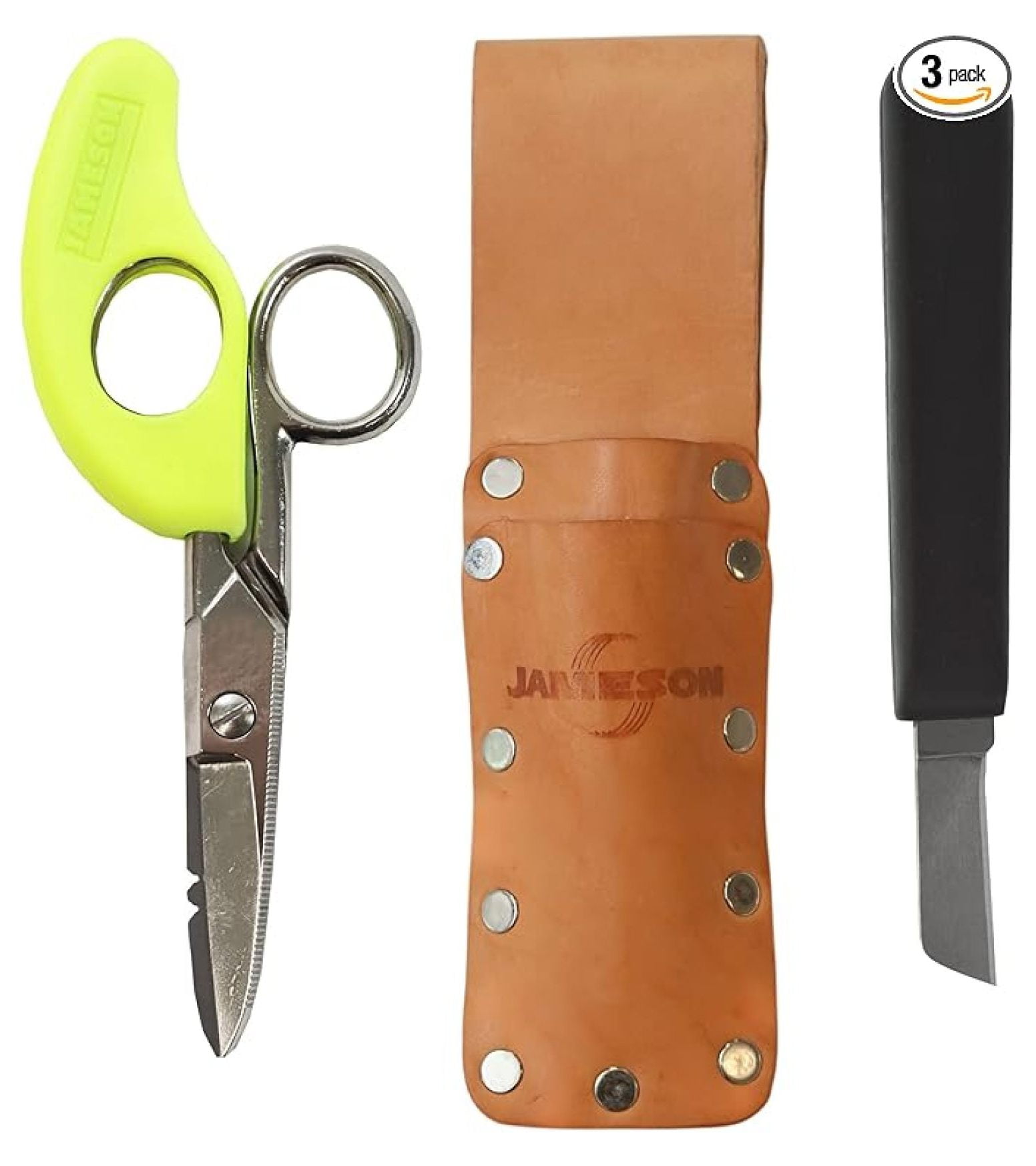 32-43NS Cable Splicer's Kit with Snip Grip Scissors, Splicer's Knife ...