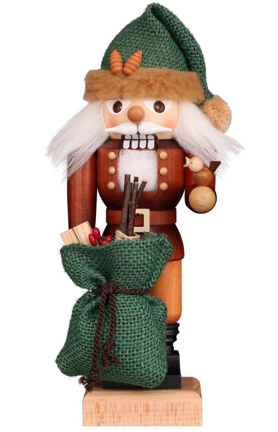 32-699 - Christian Ulbricht Nutcracker - Santa Forest Friend (Natural ...
