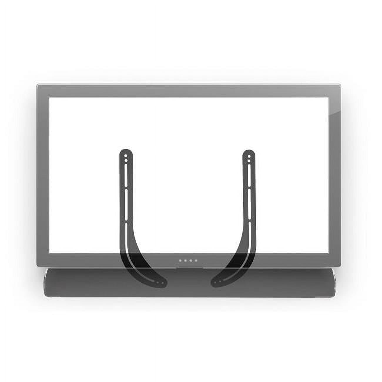 32-70 in. Universal Sound Bar TV Mount for Mounting Above or Under TV ...