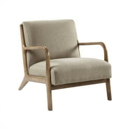 Free Shipping! Ktaxon Mid Century Modern Accent Chair, Linen Fabric ...