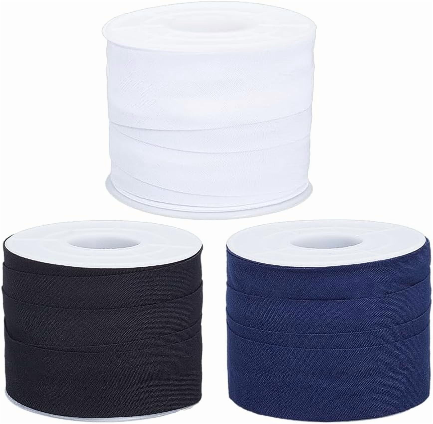 32.8 Yards 3 Colors Single Fold Bias Tape 3/4Inch Wide Bias Binding ...