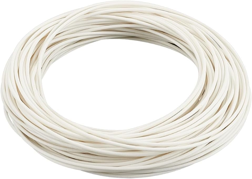 32.81 Yards Plastic Welt Cord Piping 3mm White Polyester Piping Cord ...