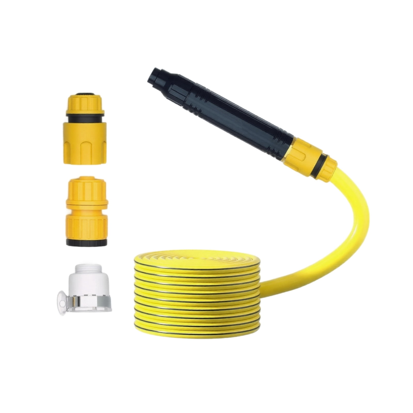 32.8FT High Pressure Power Washer Kit with Garden Hose Spray Nozzle for ...