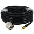 32.8Ft N Male to SMA Male Coax Cable RG58 N to SMA Male N-Type to SMA ...