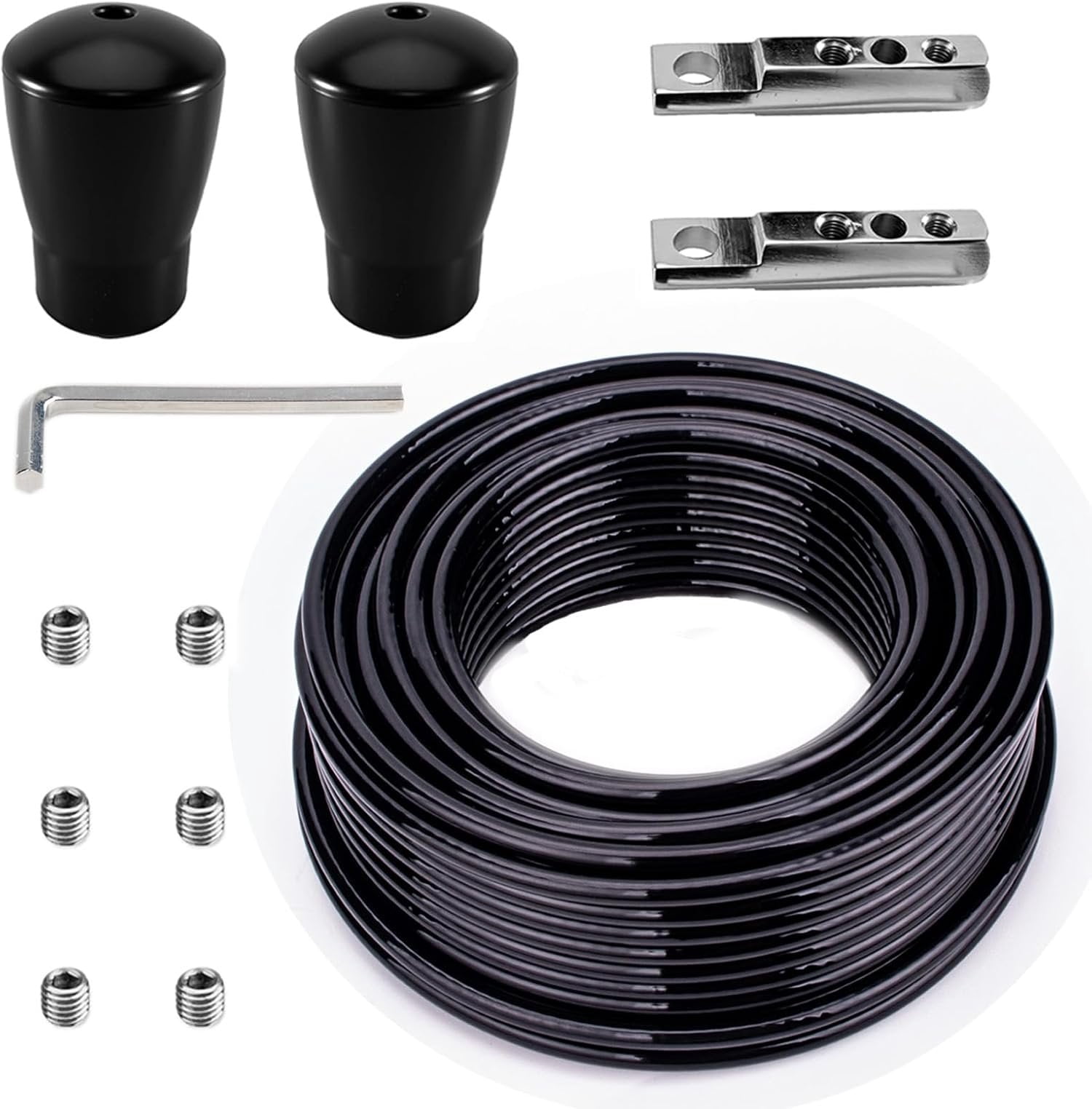 32.8Ft PU Gym Fitness with Ball Stopper Ends for Gym Machine ...