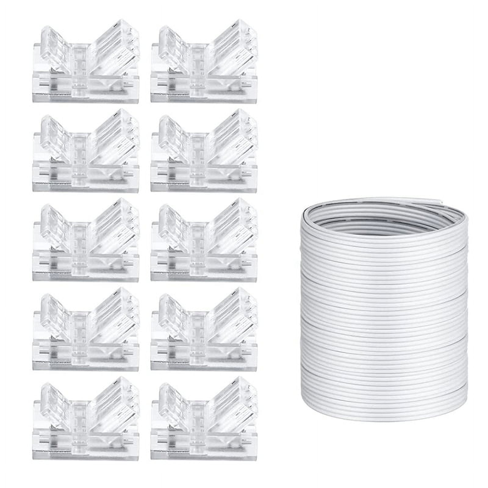 32.8Ft RGB Extension Cable Wire Cord 4 Pin, 10 mm LED Light Strip ...