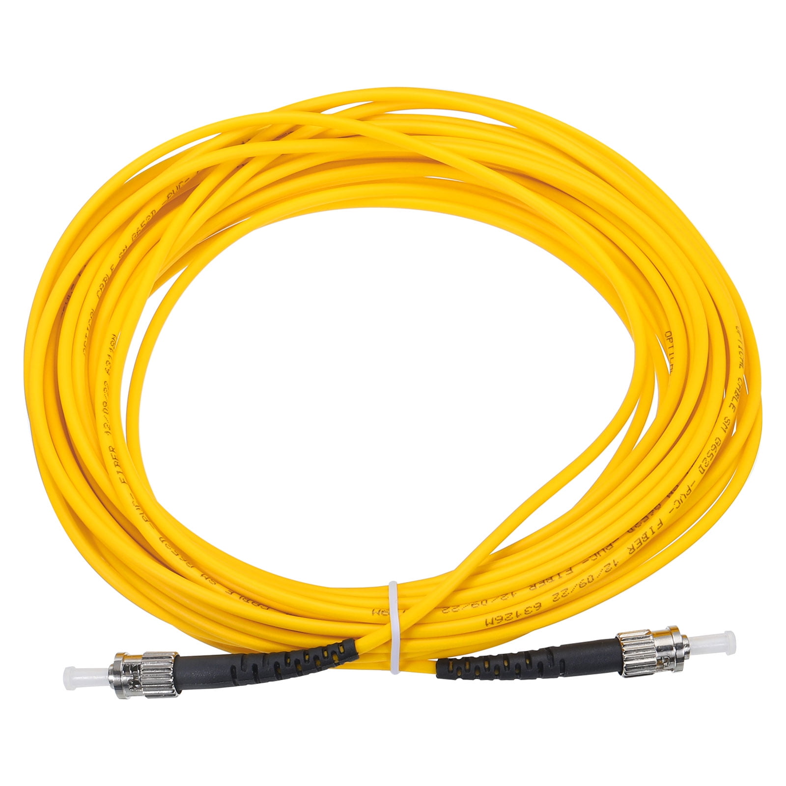 32.8Ft Single-mode Simplex Fiber Optic Patch Cable ST to ST for Router ...